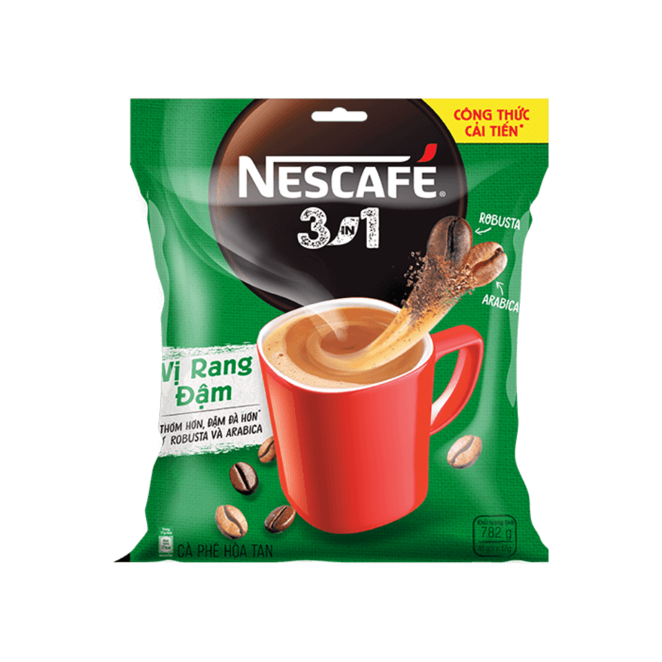 NESCAFE 3IN1 vị rang đậm, thơm hơn đậm đà hơn! | NESCAFÉ